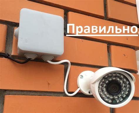 Способы крепления камер видеонаблюдения