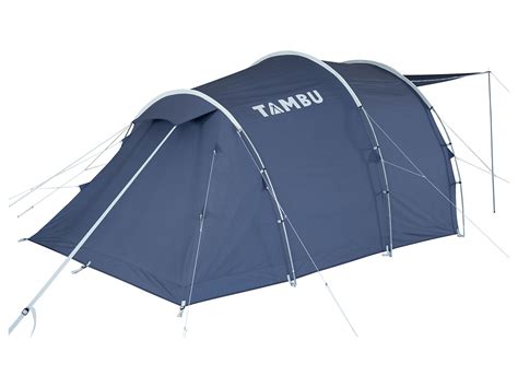 SUTI, 4 personen familie tunneltent TC, blauw | LIDL