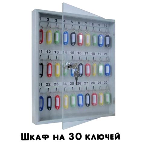 Ключница с прозрачной дверцей