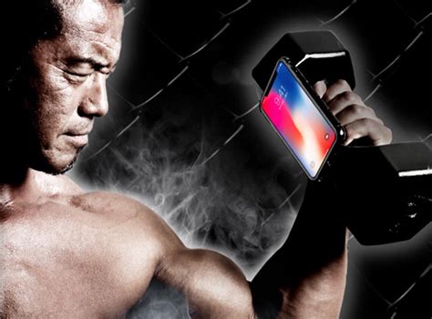 Представлен безумный чехол iPhone X для качков