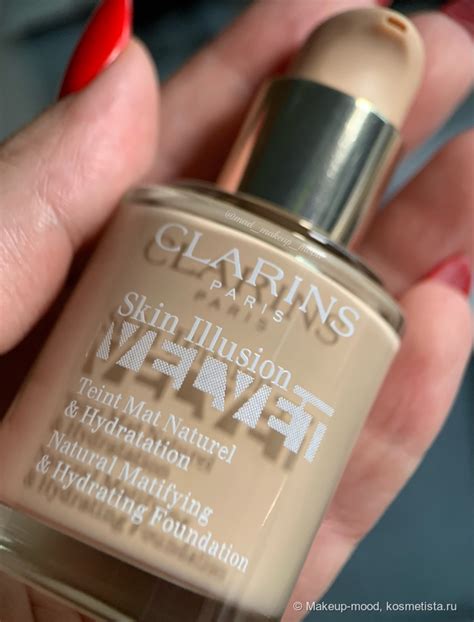 Не тон, а жидкая пудра. Clarins Skin Illusion Velvet в оттенке 103N ...