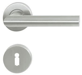Door handle set, residential areas, stainless steel, Startec, Sandra ...