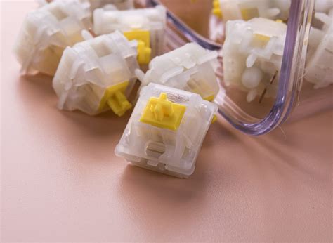 Gateron Milky Yellow Pro Linear Switches (KS-3) | Kinetic Labs
