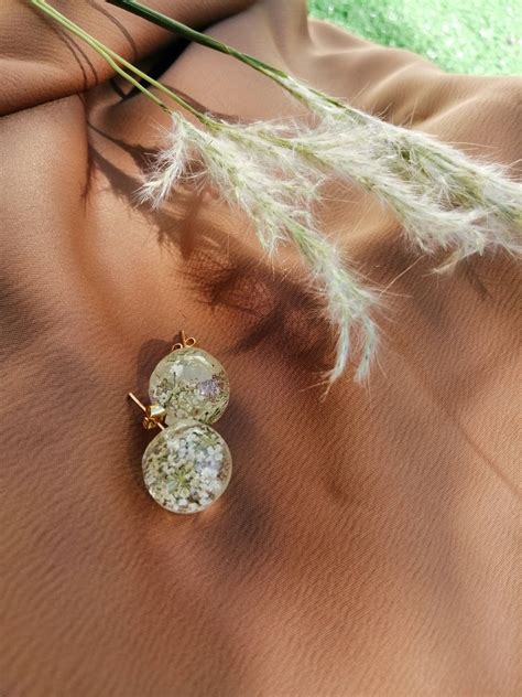 Серьги из эпоксидной смолы