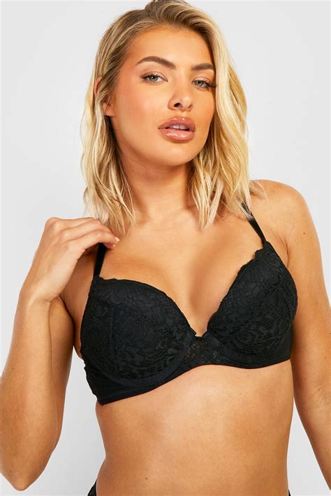 Lace Plunge Bra | boohoo