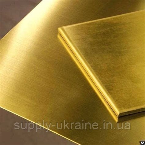 Лист латунний 20х600х1500мм Л63 (ID#1921087196), купить на Prom.ua