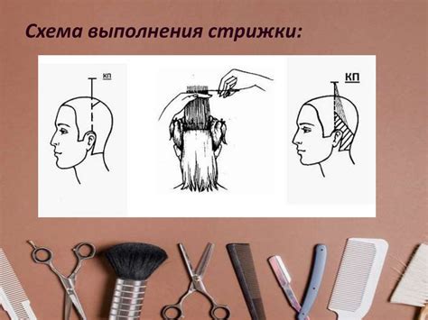 Выполнение и разработка женской стрижки прогрессивной формы с ...