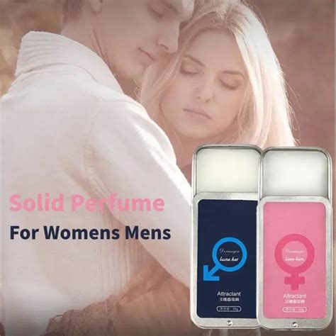 Pheromone твердые духи Твердый бальзам Женский парфюм долговечный ...