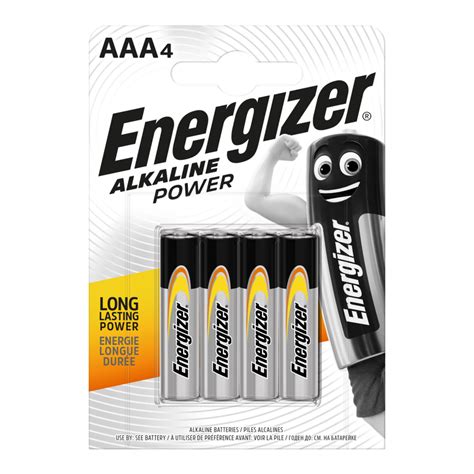ENERGIZER ALCALINA POWER LR03 (AAA) BL4