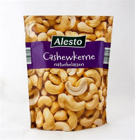 Alesto Cashewkerne naturbelassen | Lebensmittelklarheit
