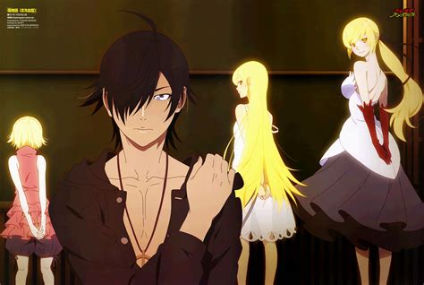 4K Ultra HD Monogatari Series: Kizumonogatari Characters