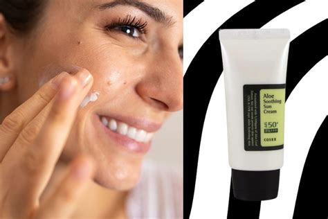 Polecany krem SPF 50 koreańskiej marki z aloesem robi glow i się nie ...