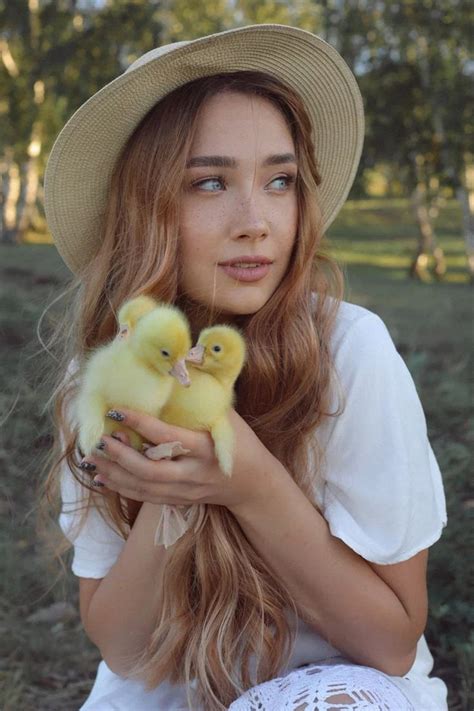 Фотосессия с утятами