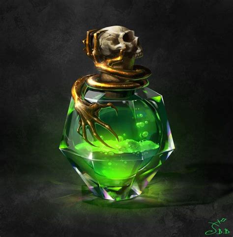 Пин от пользователя Mihajlo Basorovic на доске Fantasy Art | Флаконы ...