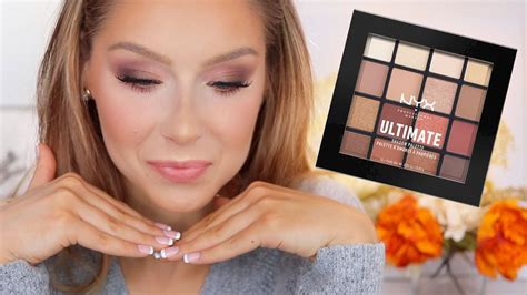 Nyx Professional Makeup Ultimate Warm Neutrals Eyeshadow Palette Review ...