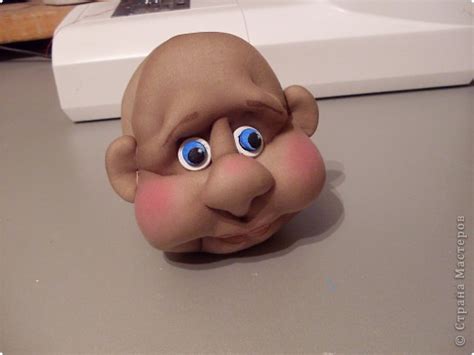 Делаем куклу из капрона. Глазки