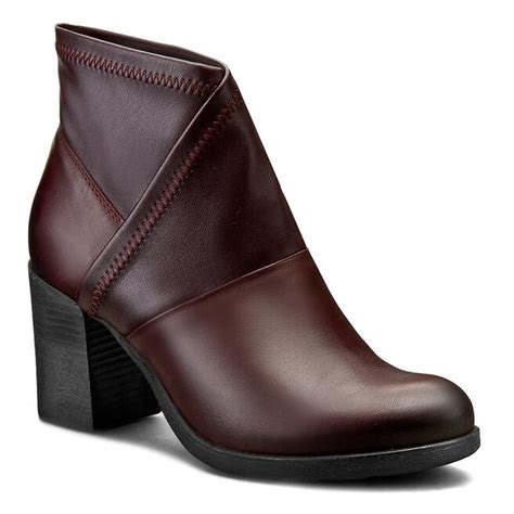 Stiefeletten Simen 9127 Dunkelrot | eschuhe.de