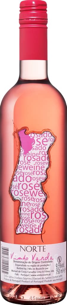 Вино Norte, Rose, Vinho Verde купить вино в Москве, цена 1420 рублей в ...
