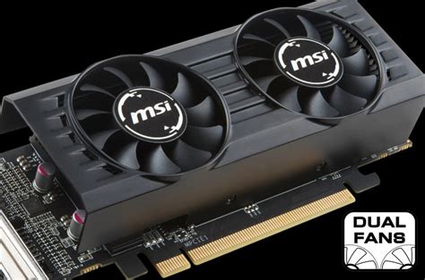 MSI AMD Radeon RX 550 4GT LP OC 4GB GDDR5 128Bit DX12 Gaming (Oyuncu ...