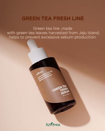 ISNTREE Green Tea Fresh Emulsion 120ml | Balances Oil & Moisture ...