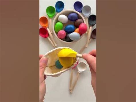 💙💛💖🤍 eggs 🥚 and spoons 🥄 by Ulanik 😊 - YouTube