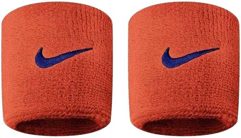 Напульсники Nike Swoosh Wristbands 2 PK Team Orange/College Navy OSFM ...
