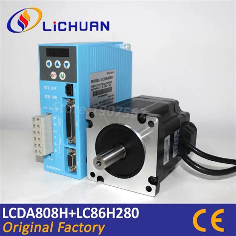 NEMA 34 closed loop stepper motor 4.5Nm 642Oz in Nema34 hybrid stepping ...