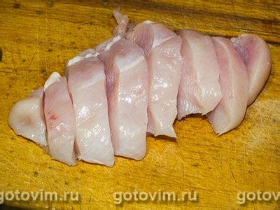 Куриное филе по-французски в духовке. Рецепт с фото