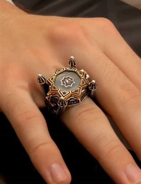 Перстень из серебра Мусульманская Мечеть – Silver Monarh