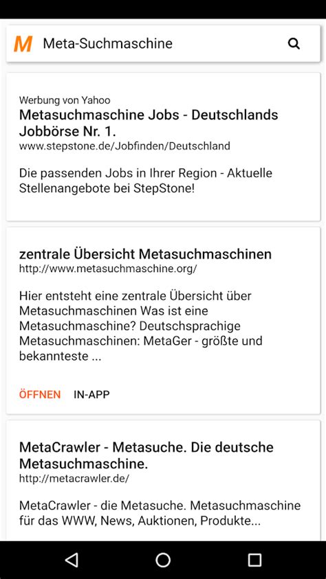 MetaGer Suche - Android Apps on Google Play