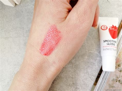 Essence Smoothie Gloss Lipgloss - «Pflege, Farbe und Aroma! Ein sehr ...