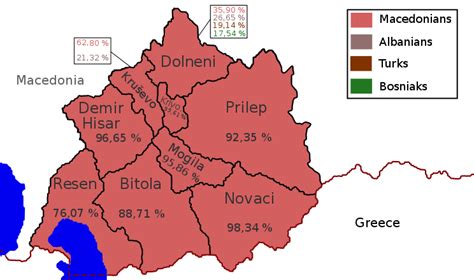 Prilep region in Pelagonia | Map, Map screenshot, Slavic