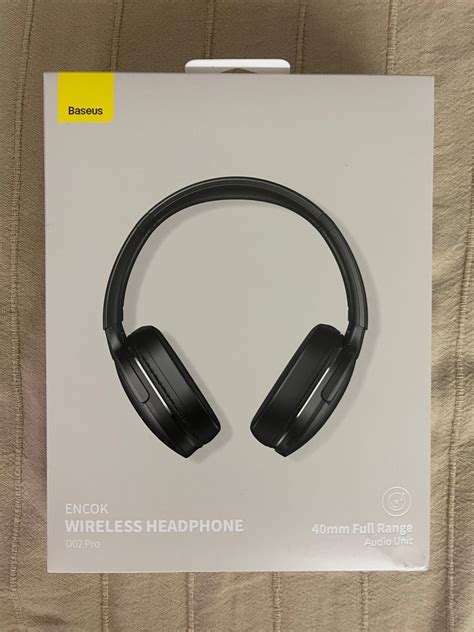 Baseus Encok wireless headphone D02 pro, Audio, Headphones & Headsets ...