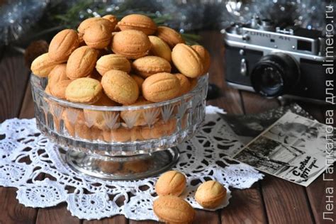 Печенье орешки с вареной сгущенкой, рецепты с фото