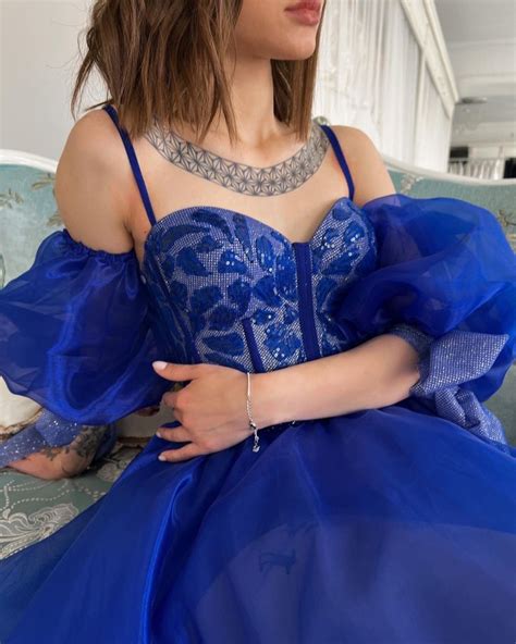 Корсетное платье на выпускной вечер 💙