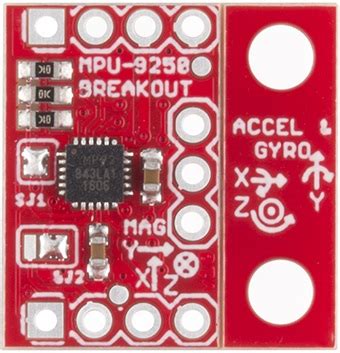 MPU-9250 Hookup Guide - SparkFun Learn