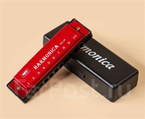 Губная гармошка Harmonica с 10 отверстиями, новый, в наличии. Цена: 400 ...