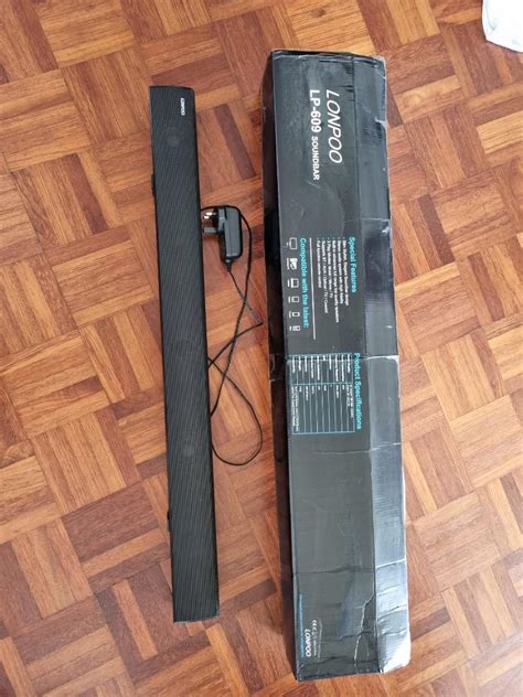 Lonpoo LP-609 bluetooth soundbar, Audio, Soundbars, Speakers ...