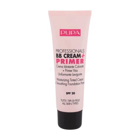 Pupa Professionals BB Cream + Primer SPF20 ΒΒ κρέμα για γυναίκες 50 ml ...