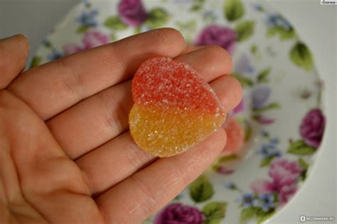 Жевательный мармелад Яшкино Сердечки со вкусом манго - «Необычный ...