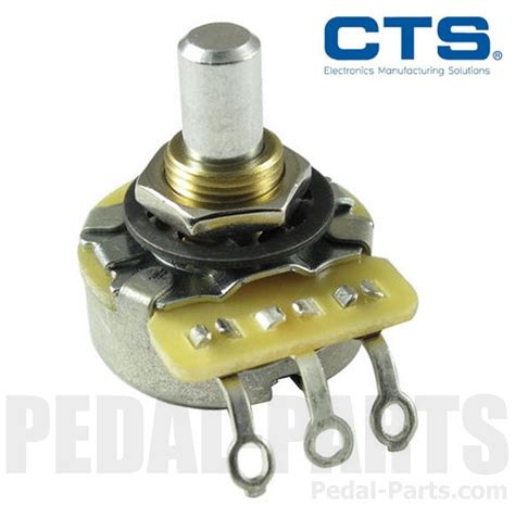 CTS A1M Solid Shaft потенциометр | Pedal-Parts.com