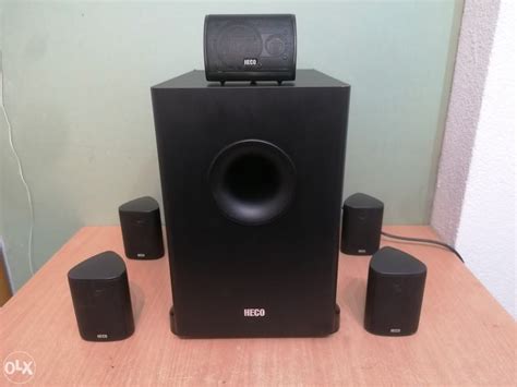 Heco Vogue 510 A aktivni subwoofer 60_110W i sateliti 5.1