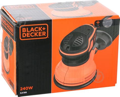 ᐉ Эксцентриковая шлифмашина Black+Decker KA199 • Купить в Киеве ...