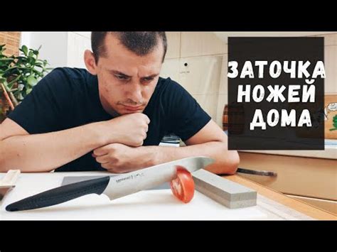 Как заточить нож в домашних условиях без дорогих водных камней. Все ...