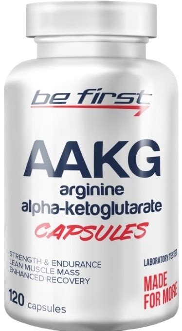 Be First AAKG Capsules, 120 капс. — купить по низкой цене