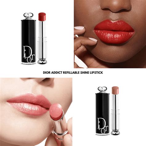 New Shades! Dior Addict Refillable Shine Lipstick - BeautyVelle ...