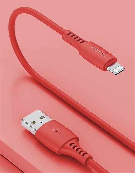 Baseus Baseus Colorful USB to Lightning 8Pin Data Charging Cable 2.4A 1 ...