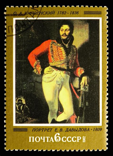 E. V. Davydov by O. a editorial stock image. Image of philately - 135313439