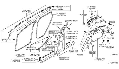 01554-00061 | Genuine Nissan #01554-00061 CLIP