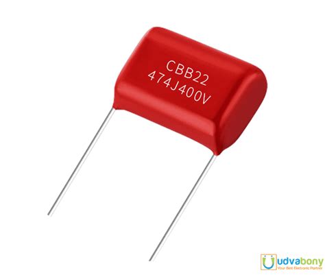 Metallized 474j 400V Polypropylene Capacitor Mylar 470nF Polyester Film ...